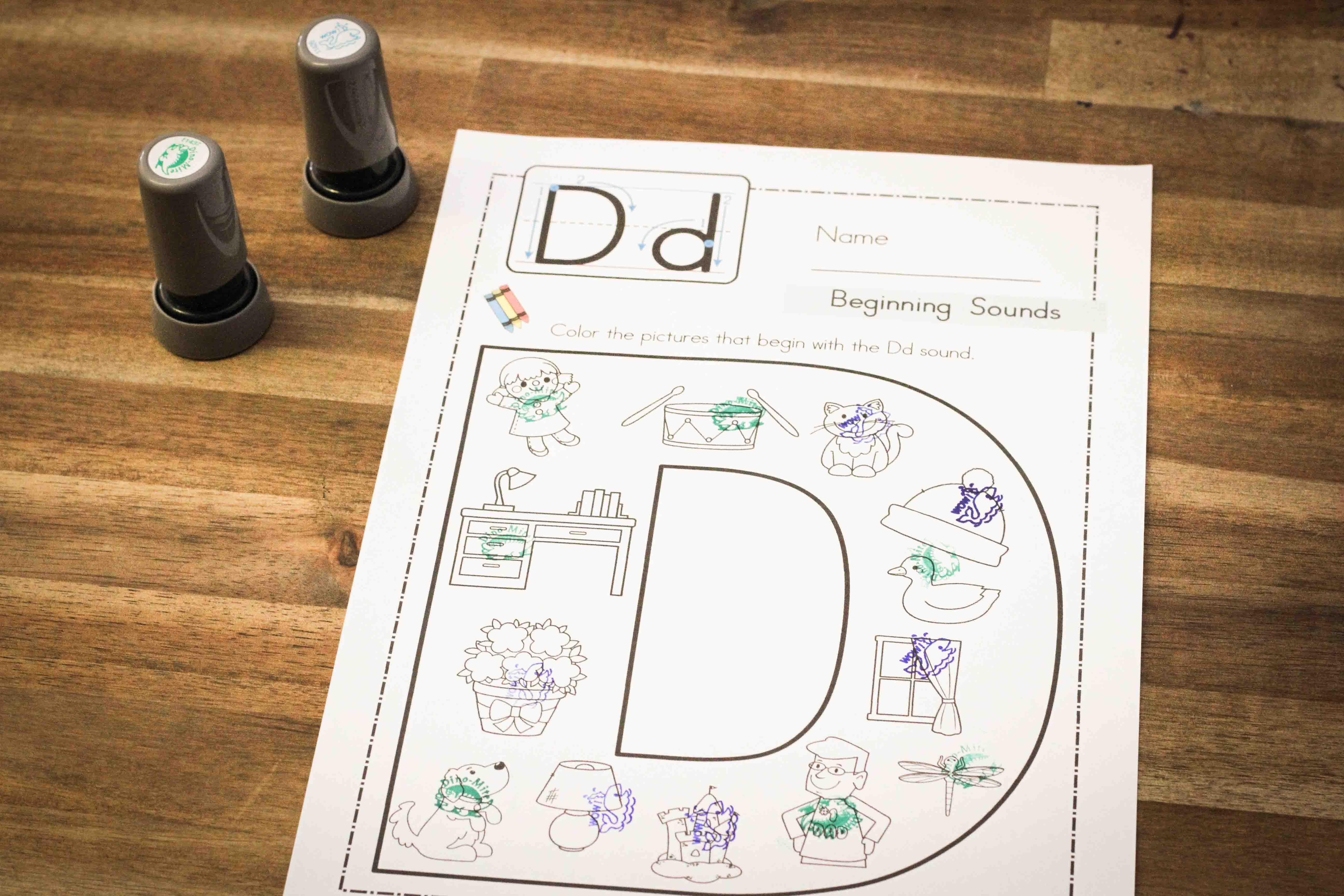 Preschool Letter D In My World Preschool Letter D In My World
