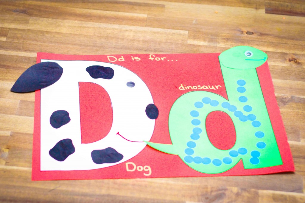 Preschool Letter D In My World