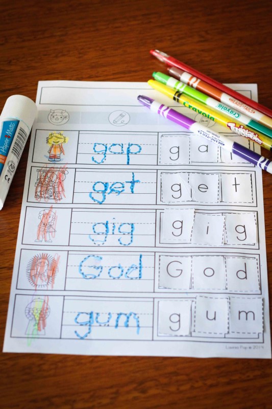 Preschool Letter G In My World