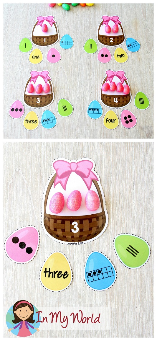 Easter Preschool Centers - In My World