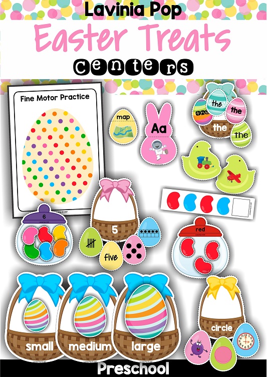 Easter Preschool Centers - In My World