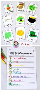 St. Patrick’s Day Literacy Centers for Kindergarten - In My World