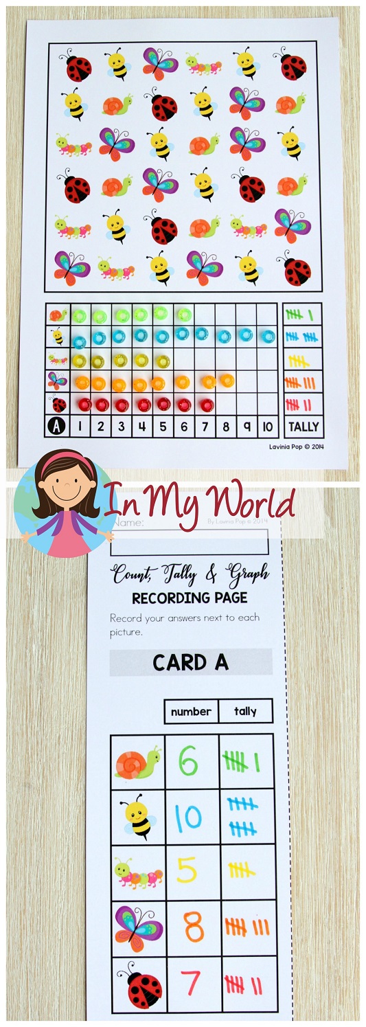 Kindergarten_Spring_Graph-Tally-Count - In My World