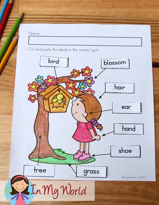 Spring_Kindergarten_label - Copy - In My World