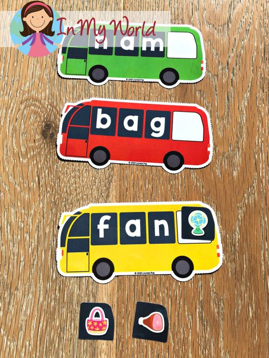 Transportation-CVC-Words - In My World