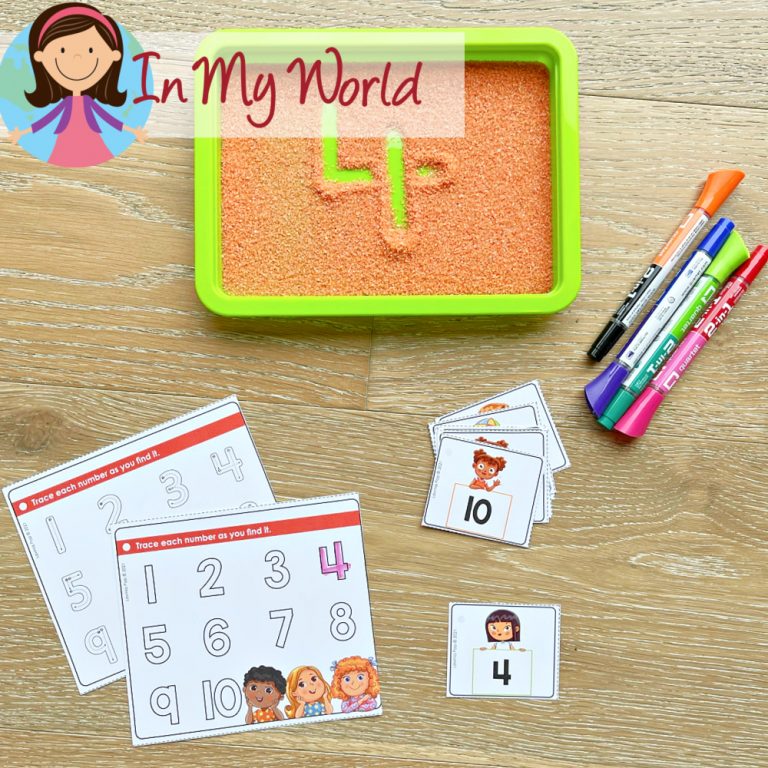 Kindergarten Morning Bins | Tubs | Centers Set 3 - In My World
