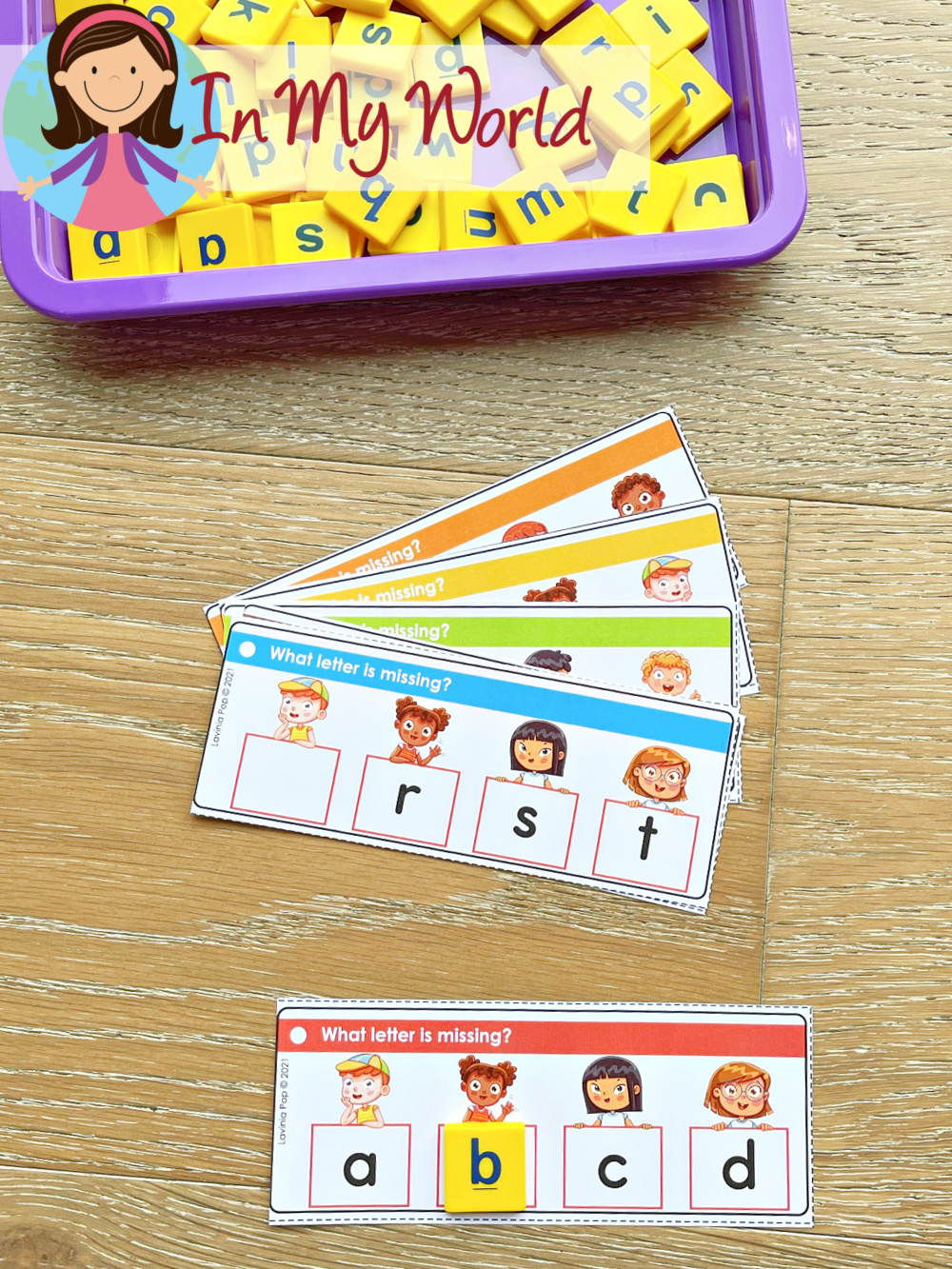 Kindergarten Morning Bins | Tubs | Centers Set 3 - In My World