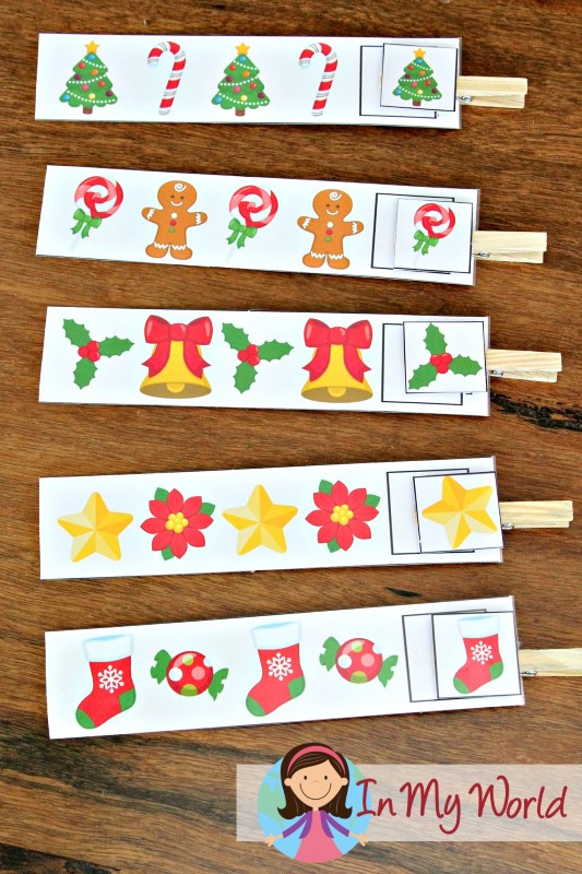 Christmas Preschool Centers - In My World