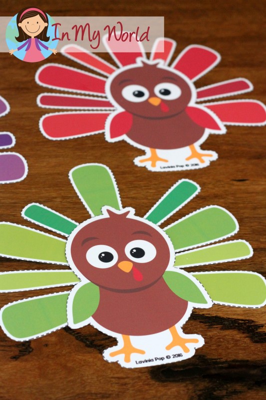 Thanksgiving Preschool Centers - In My World