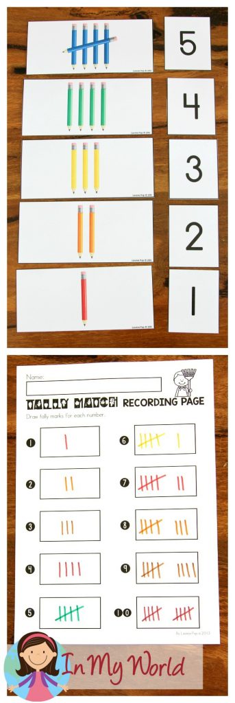 Autumn Math Centers for Kindergarten - In My World