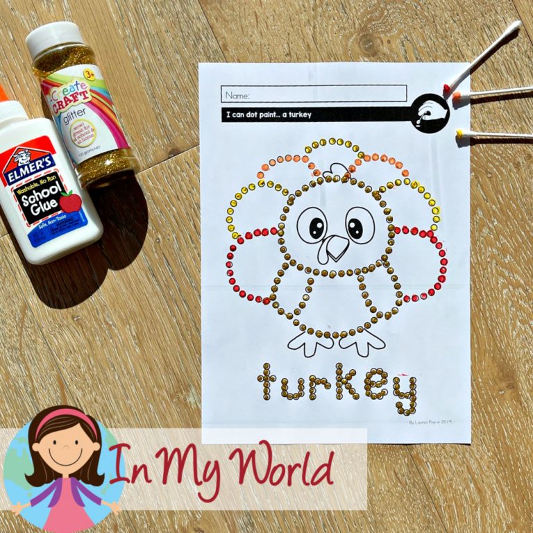 Fine Motor Printable Activities for November Morning Tubs | Bins - In ...