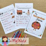 November Writing Journal - In My World