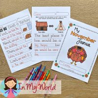 November Writing Journal - In My World