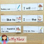 Thanksgiving Sight Word Fluency Flip Books - In My World