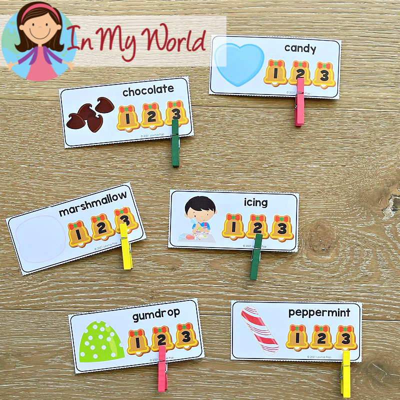 Gingerbread syllables In My World