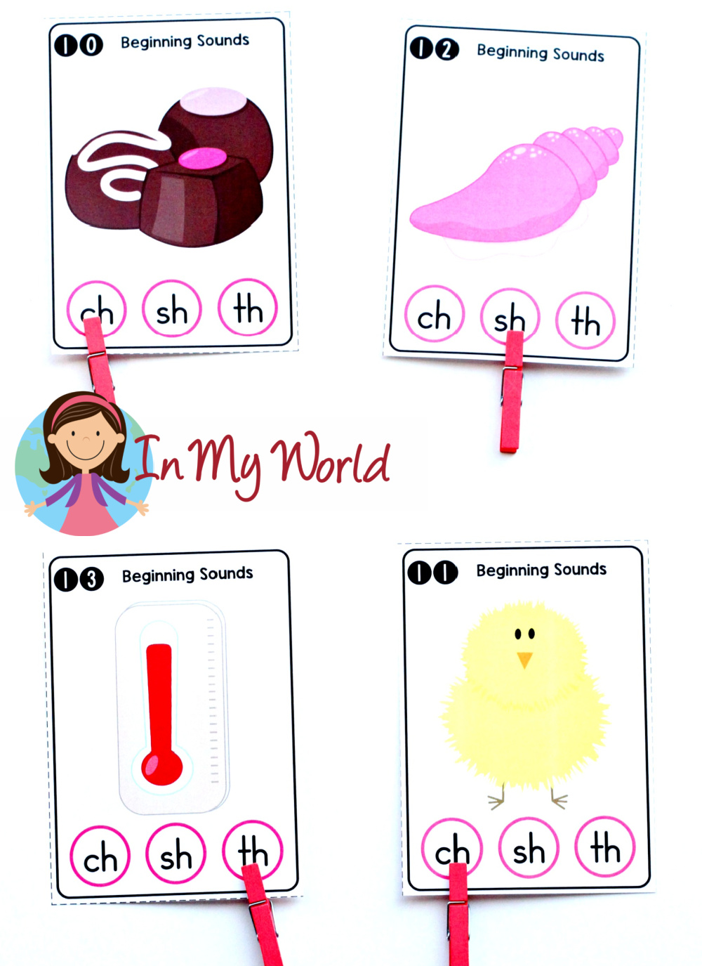 Valentine's Day Literacy Centers for Kindergarten - In My World