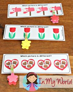 Valentine's Day Preschool Centers - In My World