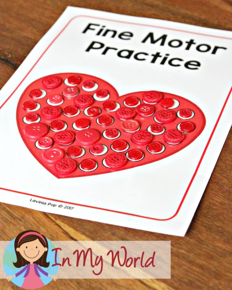 Valentine's Day Preschool Centers - In My World