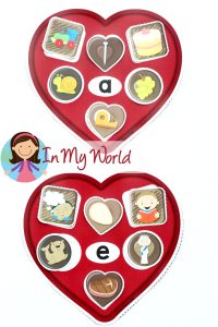Valentine's Day Literacy Centers for Kindergarten - In My World