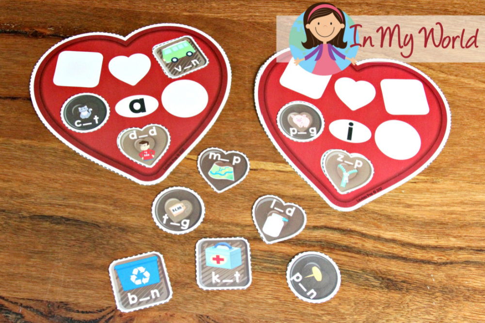 Valentine's Day Preschool Centers - In My World