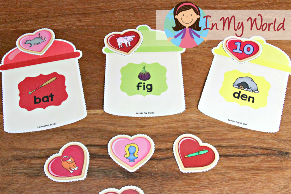 Valentine's Day Preschool Centers - In My World