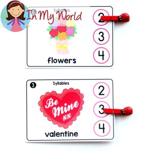 Valentine's Day Literacy Centers for Kindergarten - In My World