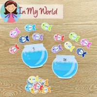 Summer Math Centers for Kindergarten - In My World