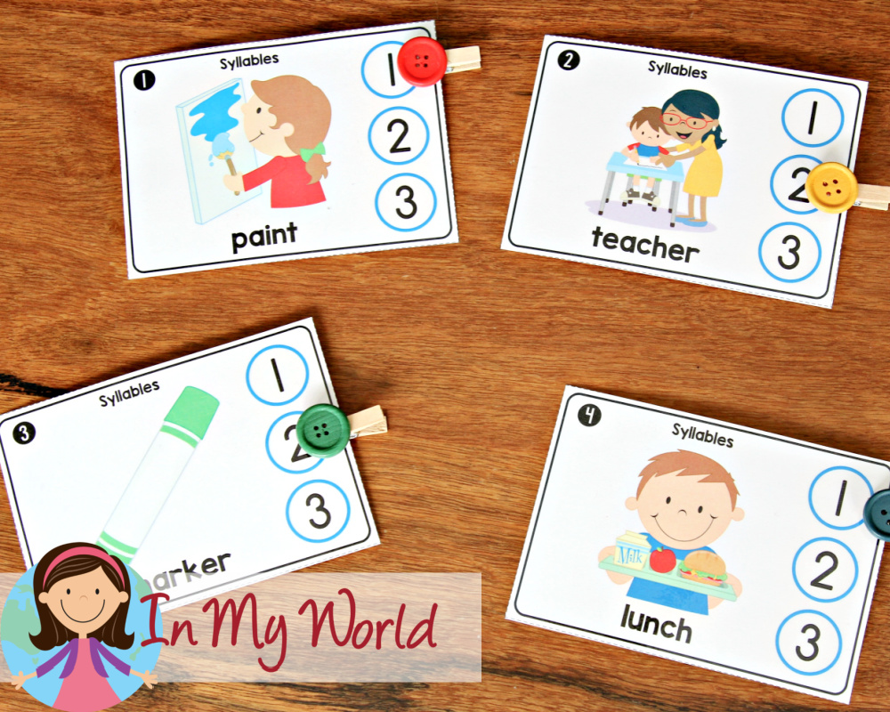 Back to School Literacy Centers for Kindergarten | Morning Tubs / Bins ...