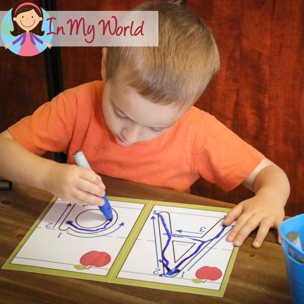 Preschool Letter A - In My World