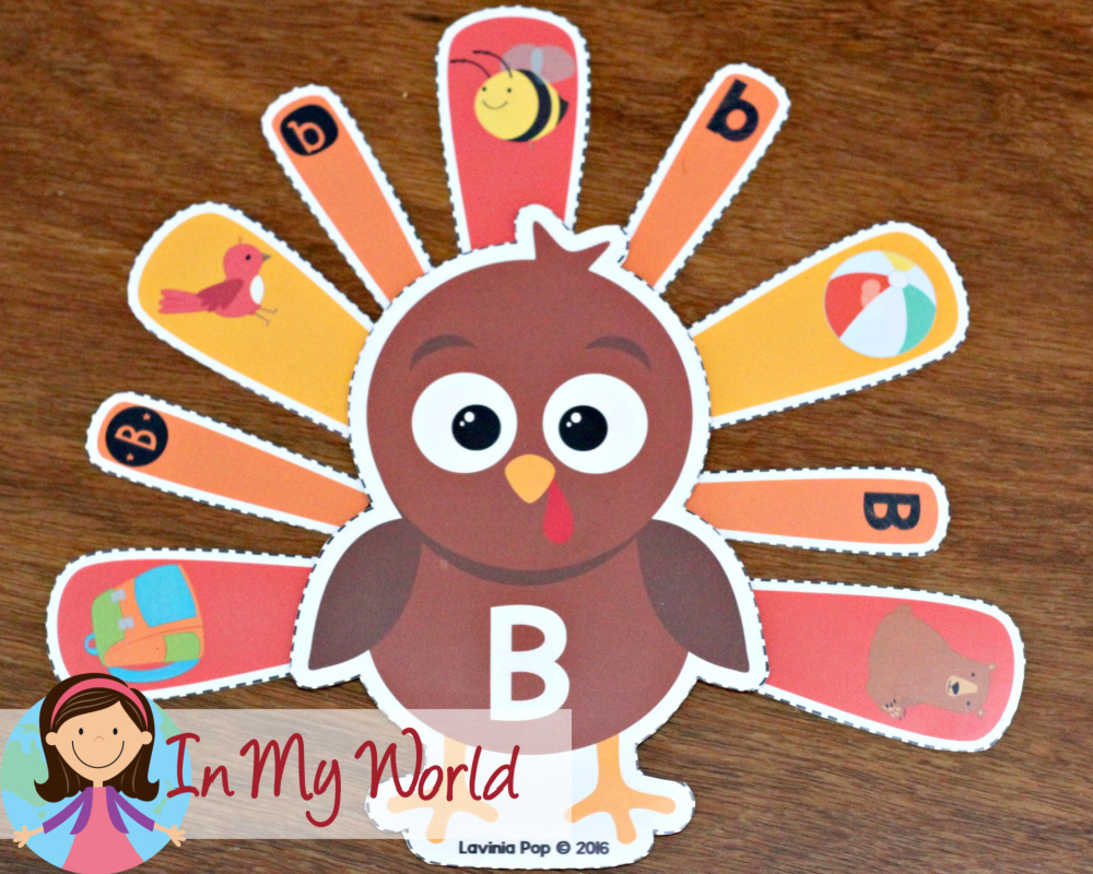 Thanksgiving Preschool Centers - In My World