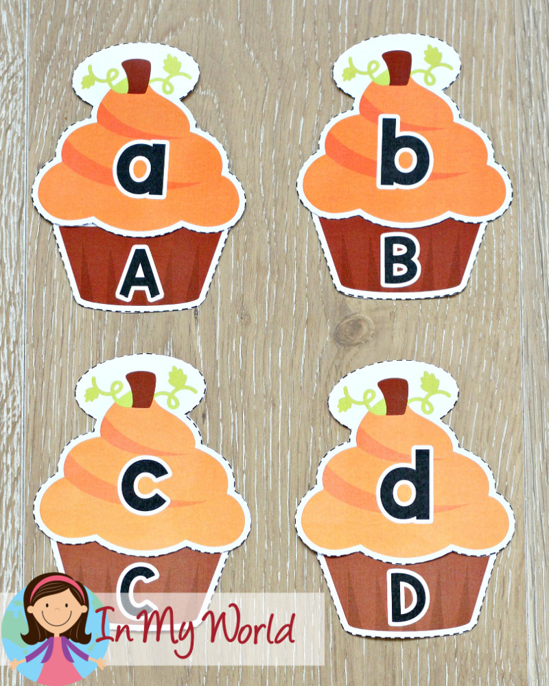 Thanksgiving Literacy Centers for Kindergarten - In My World