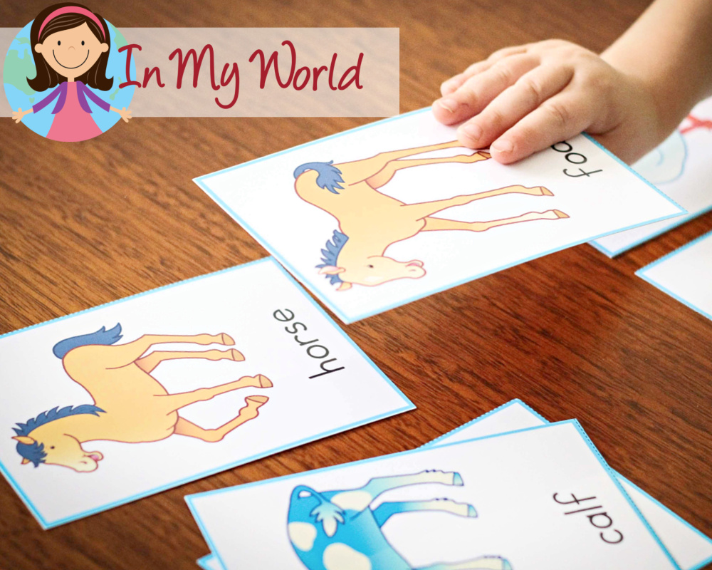 Preschool Farm Theme Week 2 - In My World