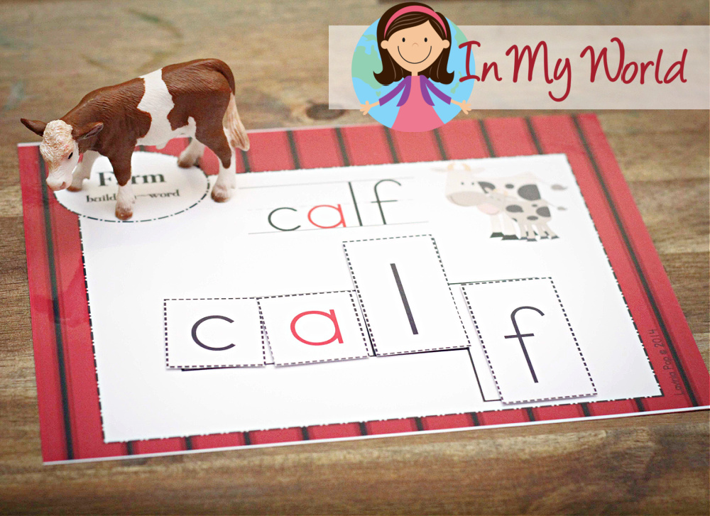 Preschool Farm Theme Week 2 - In My World