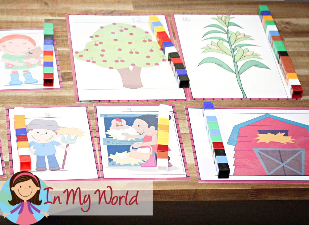 Preschool Farm Theme Week 2 - In My World