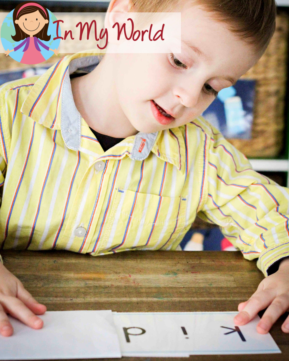 Preschool-Letter-K-CVC-word-slider - In My World